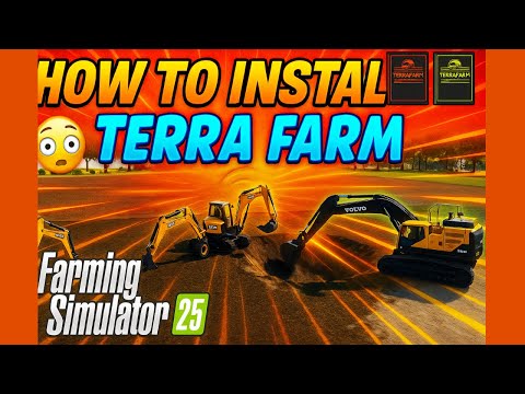 How to Download & Install TerraFarm Mod in Farming Simulator 25 | FS25 Mining & Digging Tutorial