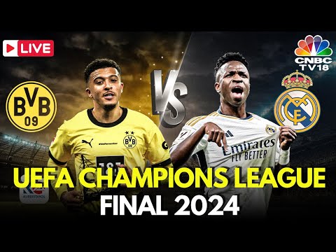 Champions League Final LIVE: Borussia Dortmund vs Real Madrid Supporters at Bernabeu Stadium | N18G