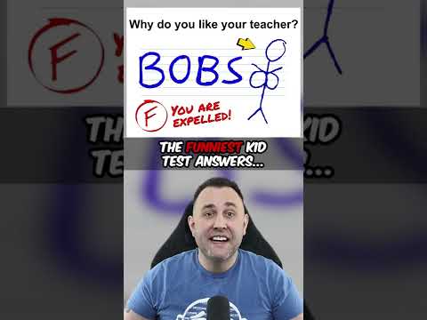 The FUNNIEST Kid Test Answers!