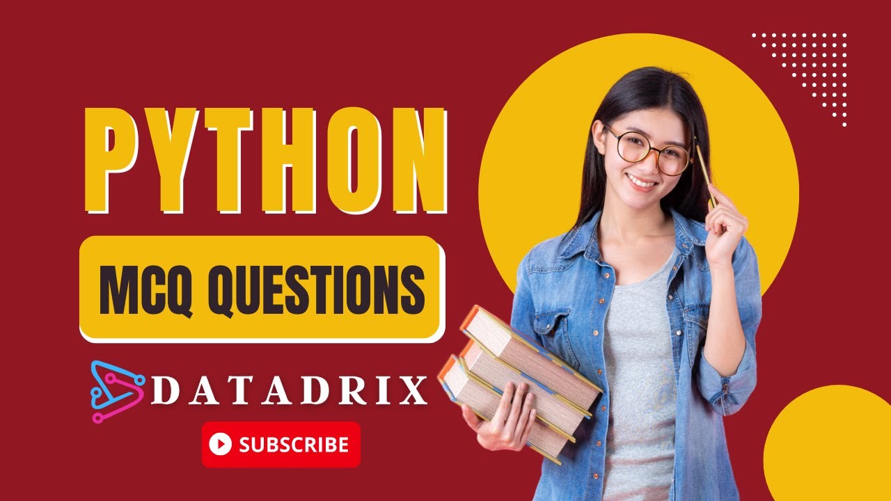 Python Interview MCQ Questions | Python mcq question answer | Python MCQ for interview | Datadrix