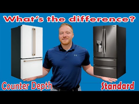 Refrigerator: Counter Depth vs Standard