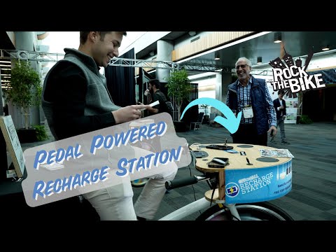 Charge 8 phones while getting in a low-impact cardio workout?