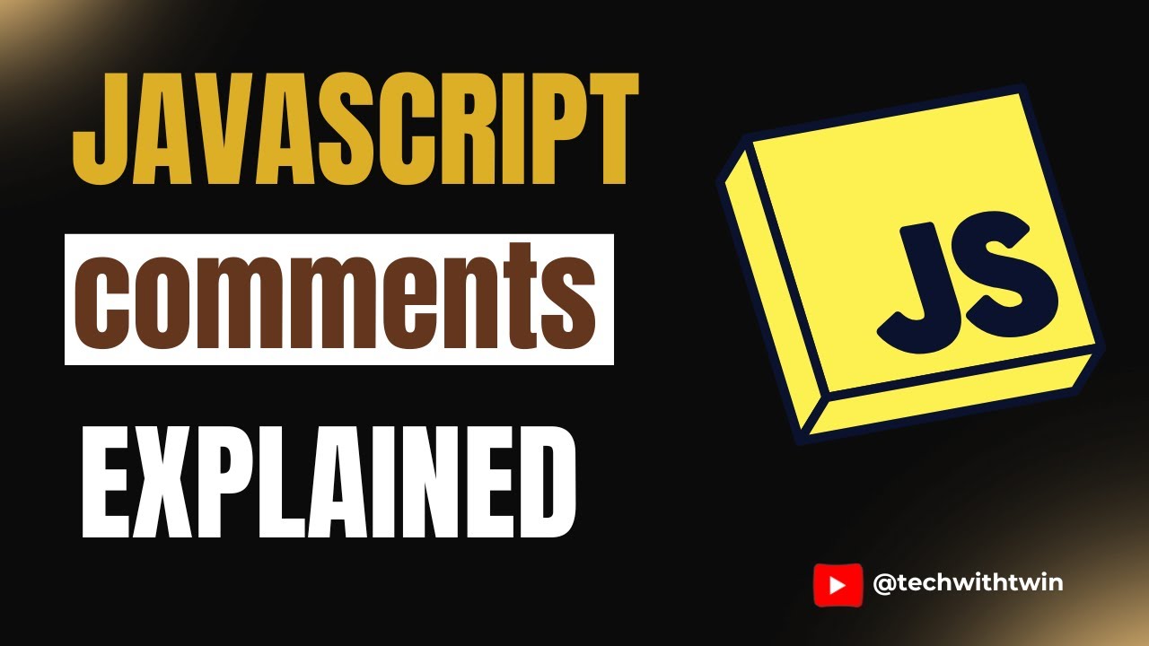 JavaScript Comments Tutorial | Single-line & Multi-line Explained Clearly
