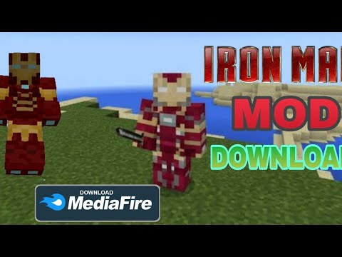 Ironman mod in Minecraft|| nanotech suit|| link in description #ironman #mod #minecraft #omine