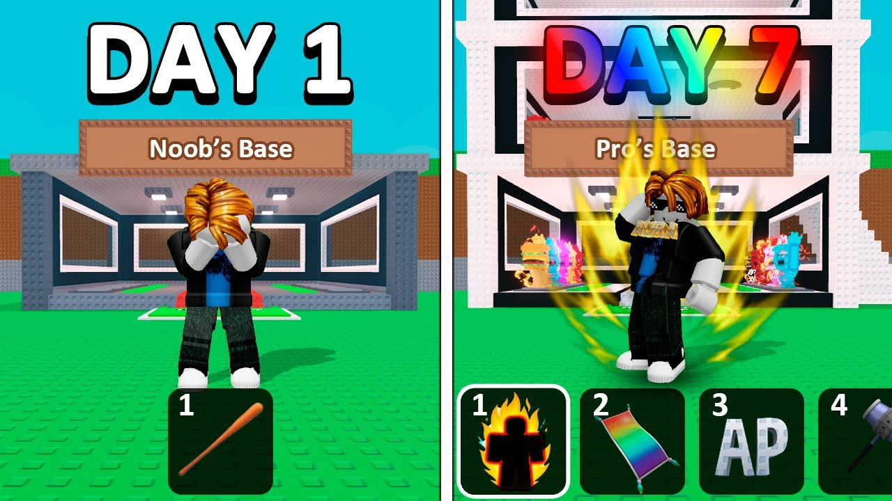 I STARTED FROM SCRATCH FOR 7 DAYS IN STEAL A BRAINROT