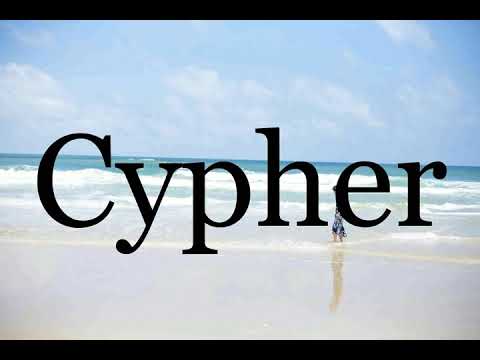 How To Pronounce Cypher🌈🌈🌈🌈🌈🌈Pronunciation Of Cypher
