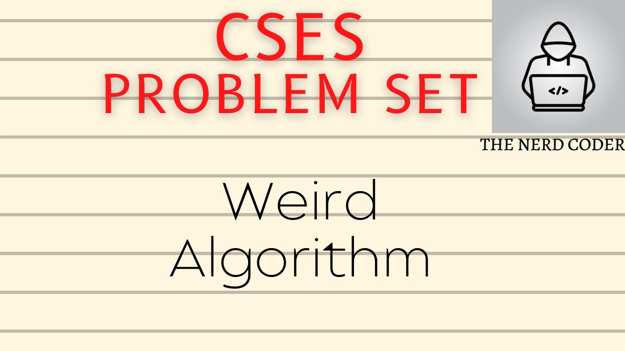 CSES Problem Set WEIRD ALGORITHM