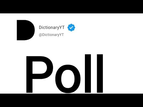 Poll Meaning in English