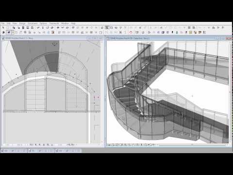3DMD Polyline Rail Panel - Drawing the rail - Archicad BIM Railing Tool
