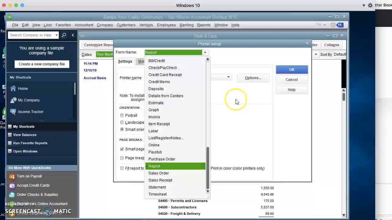 How to print to PDF in QB