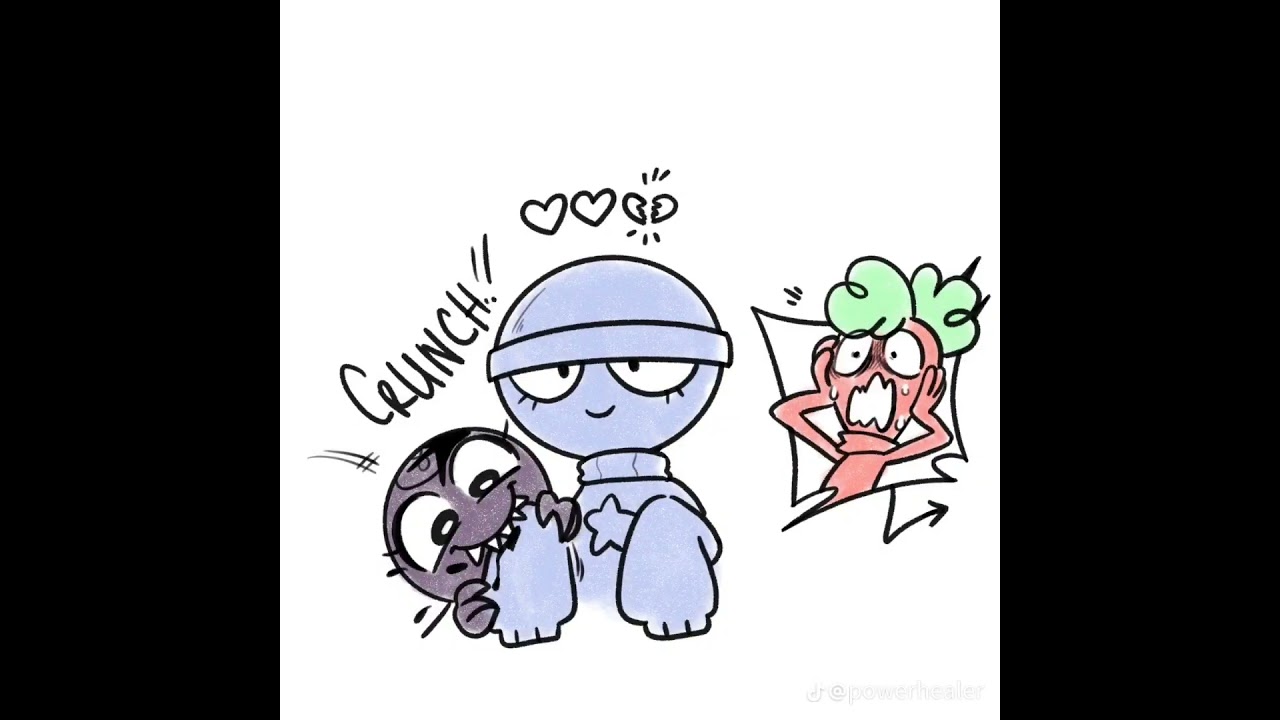 Dandys world comic dub! Sprout and gigi! #dandysworld #dandysworldsprout #dandysworldgigi