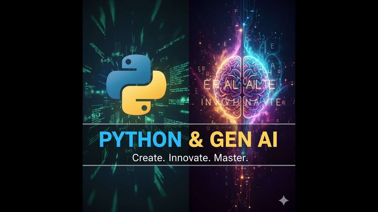 Mastering Generative AI with Python: From Basics to Advanced Projects!