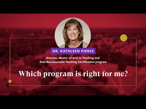 Rider's Post-Baccalaureate Teaching Certification Programs Overview