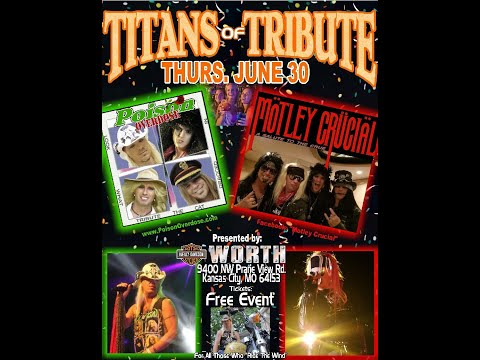 Poison Overdose and Motley Crucial at Worth Harley Davidson