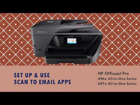 HP Officejet Pro 6960 / 6975 series : Set up & use Scan to Email apps