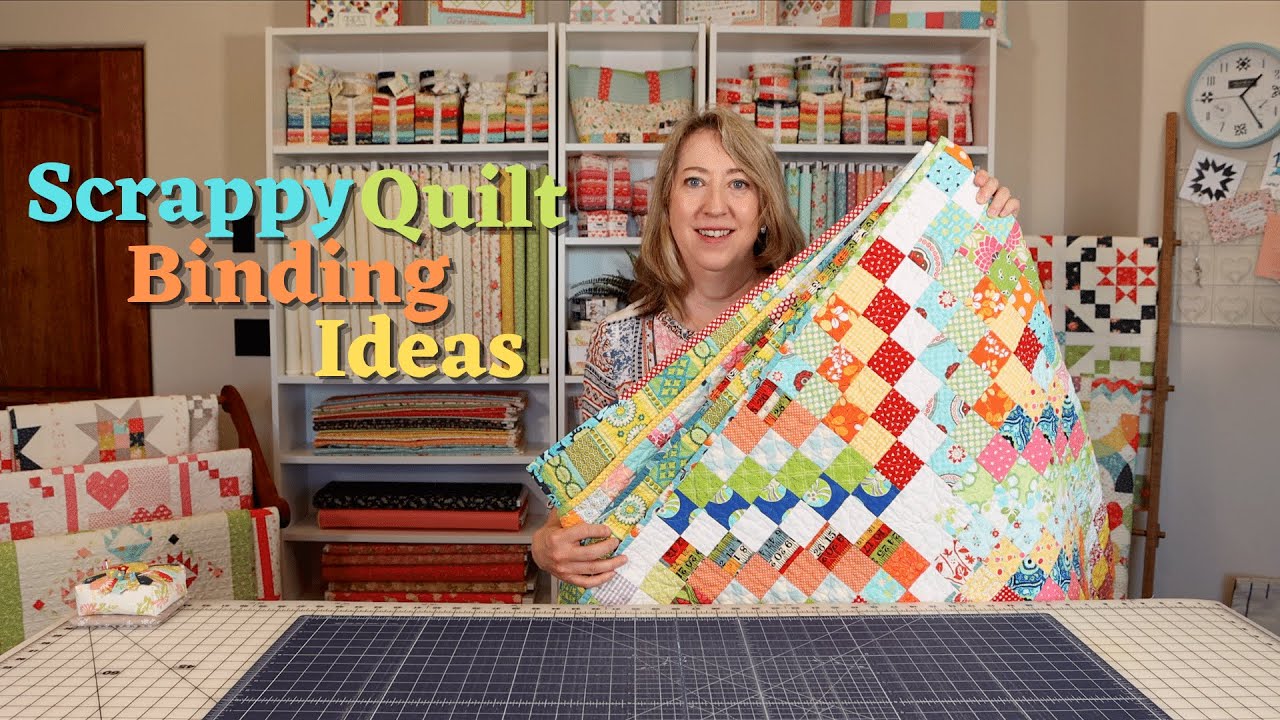 Scrappy Quilt Binding Tutorial