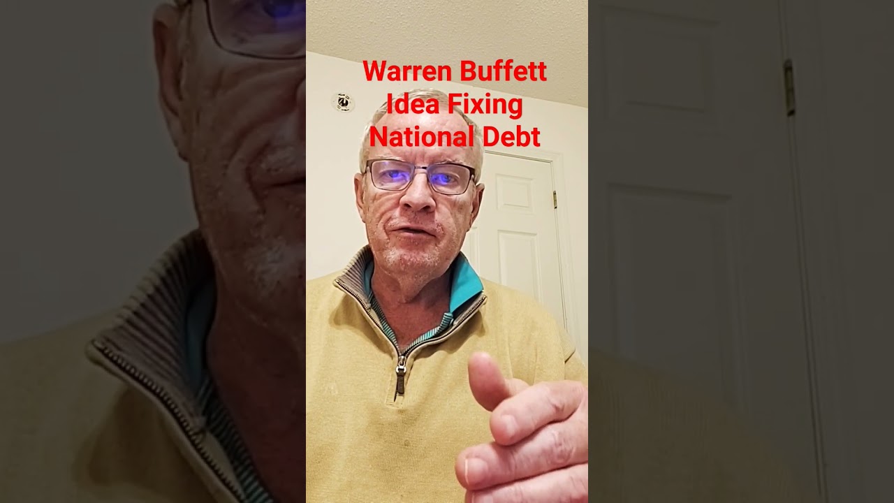 Warren Buffett can Fixed National Debt in 5 Minutes #Shorts #Warren Buffett #Debt