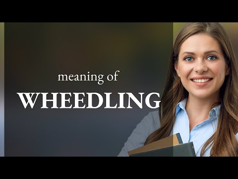 Wheedling • what is WHEEDLING definition