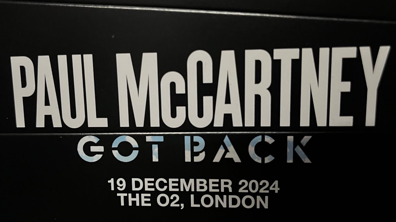 Paul McCartney ‘GOT BACK’ Final Show + Ringo Starr & Ronnie Wood, The O2, London, 19 December 2024