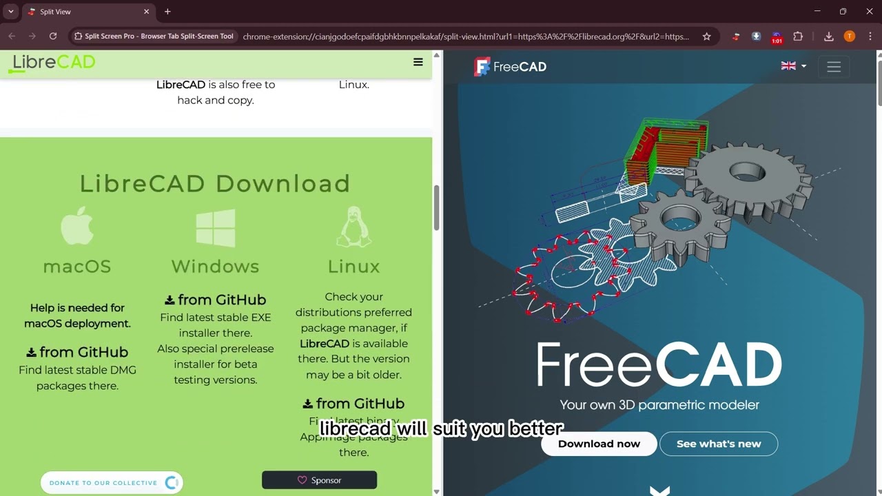 LibreCAD vs FreeCAD | 2D vs 3D: Which Fits Your Workflow?