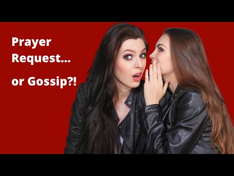 What is the definition of Gossip? | Gossip in the Church | Prayer Request | Slander