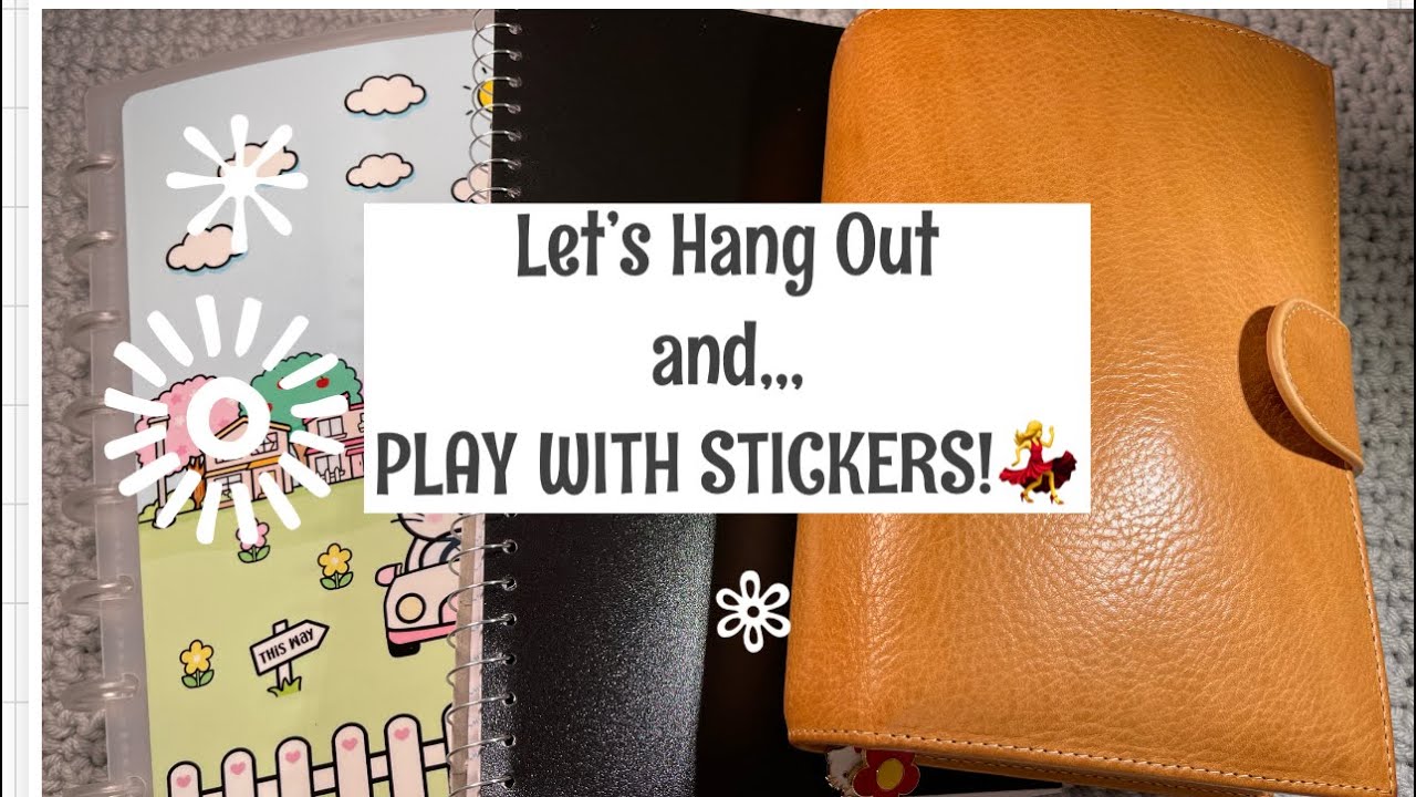 Lets have fun with stickers and have a Planner Chat!