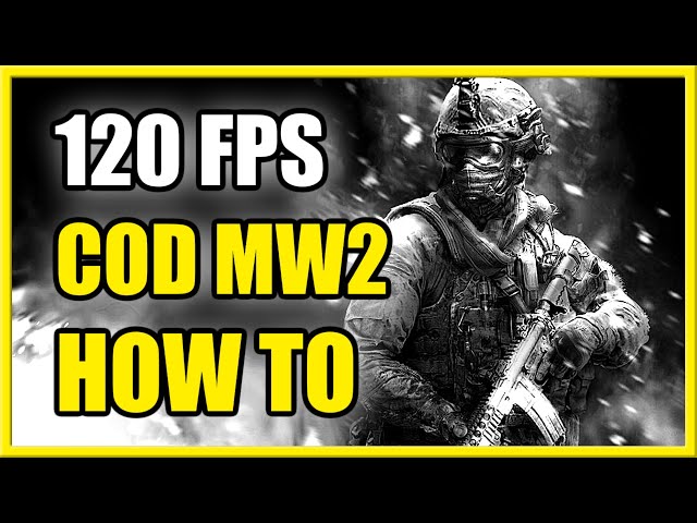 How to get 120 FPS in Modern Warfare 2 on PS5? Best settings explained
