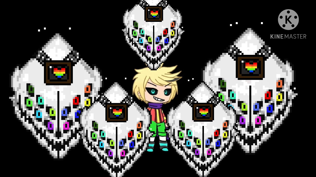 heroestale last breath all gaster blasters and forms