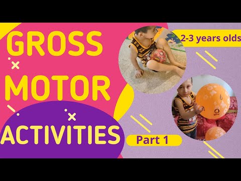 Gross Motor Activities for Toddlers