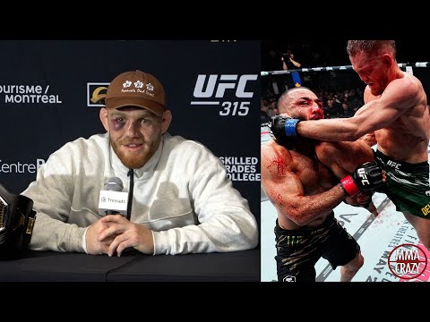 Jack Della Maddalena reacts to DEFEATING Belal Muhammad at UFC 315