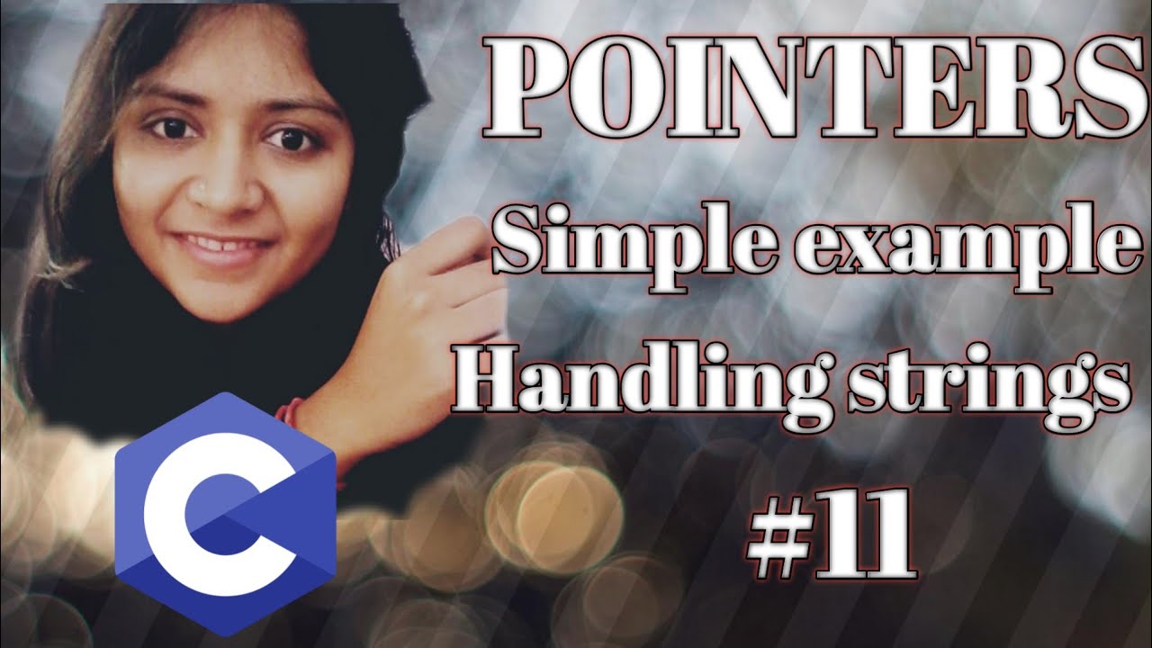 Pointers & Character Strings | Program to count length of a string using pointers | C programming