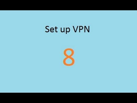 Setup VPN in Windows 8 by AvoidErrors