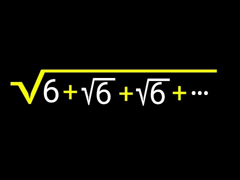 Sqrt 6 + √6 + √6+ •••