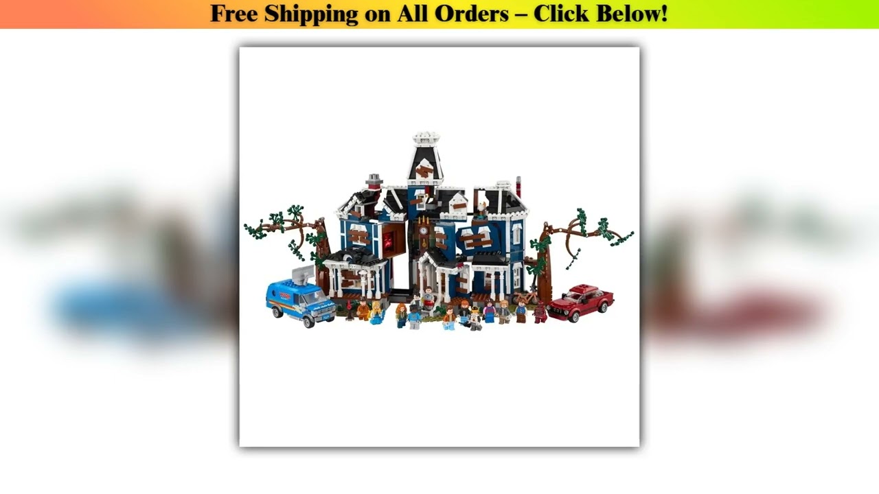 News 2593Pcs MOC Ideas Science TV Series Stranger Event Creel House Sets City Architecture 11370