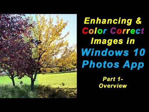 Enhancing & Color Correcting Images in Windows 10 Photos App (Part 1)