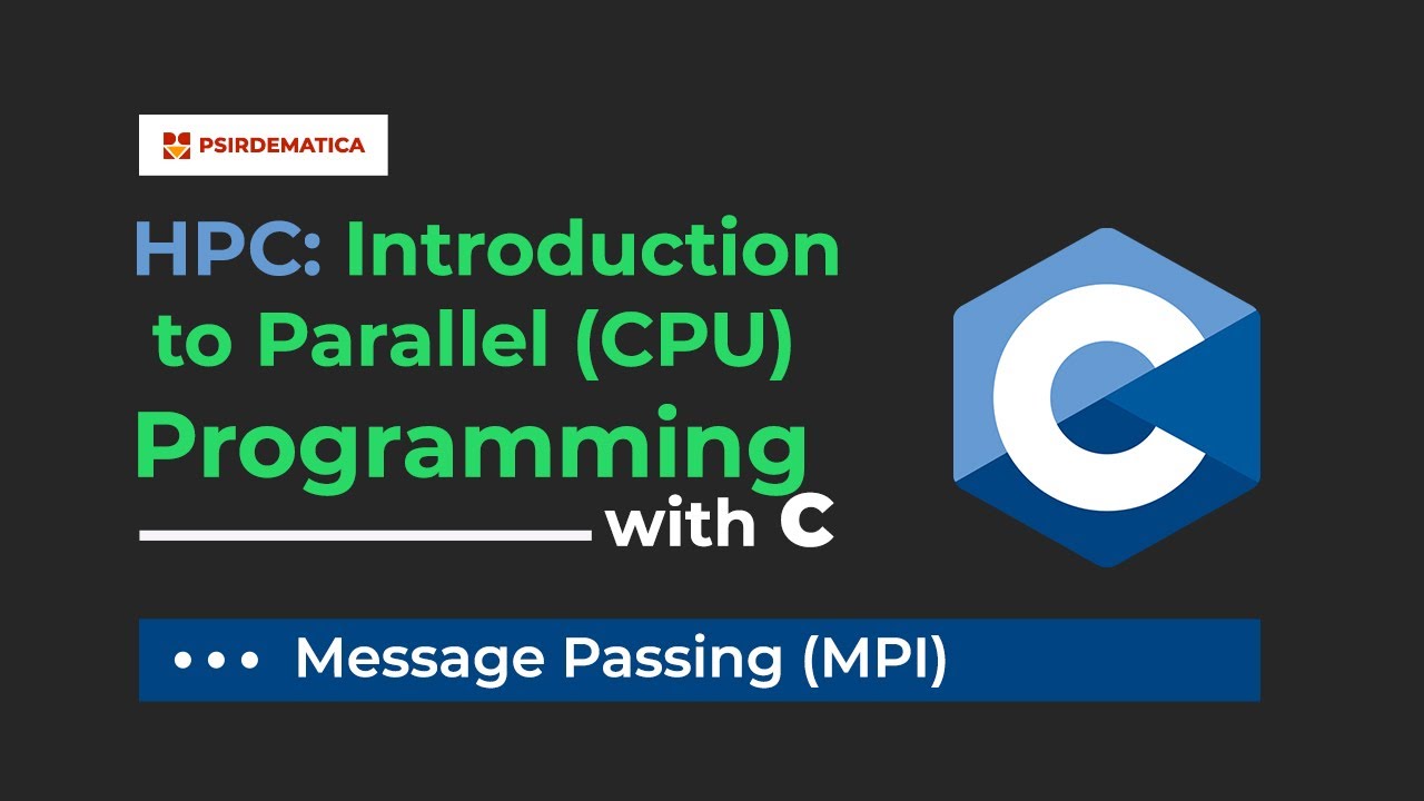 1.  Message Passing || MPI || Parallel Programming With C