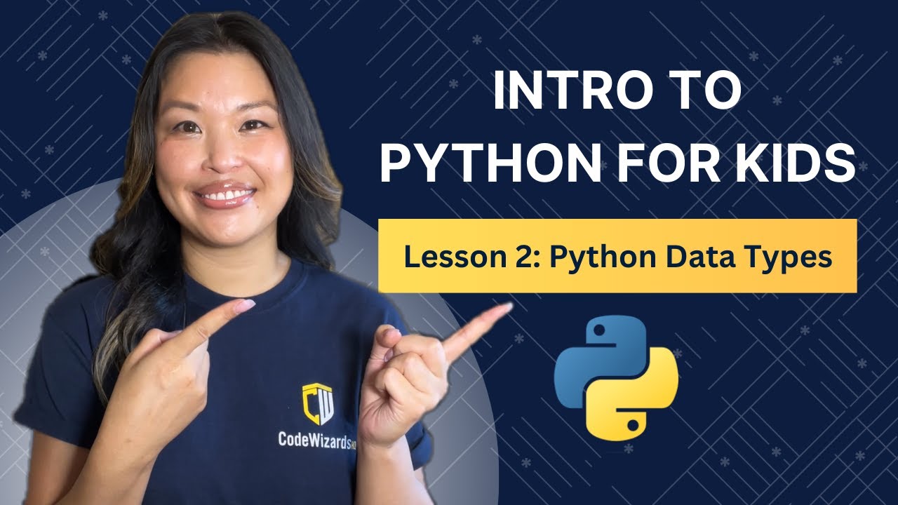 Python Data Types - Intro to Python for Kids