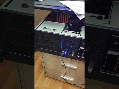 18 watts NAS Server #nas #server #pc #rack #gaming #homelab #motherboard #cpu #chassis