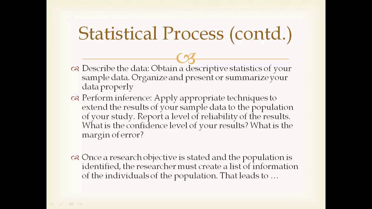 Introductory Statistics - Part 1