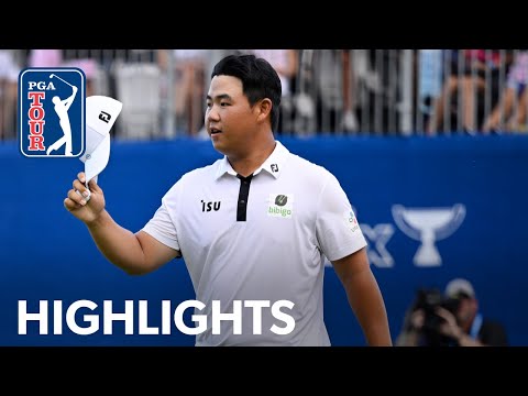 Joohyung Kim shoots 9-under 61 | Round 4 | Wyndham Championship | 2022