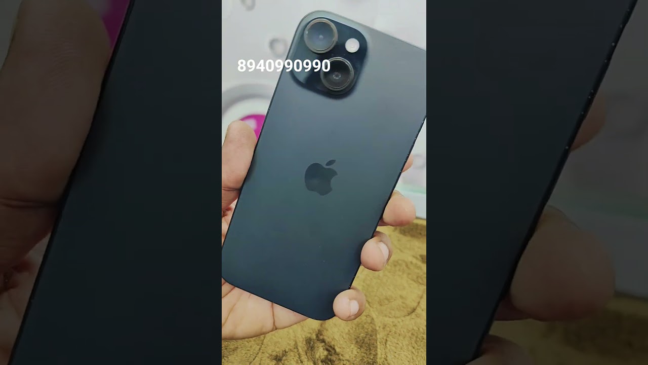 iPHONE 15 5G | ₹39,999/- | 256GB | 8940990990 | Apr18,2026
