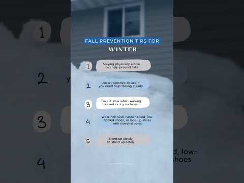 Fall Prevention Tips for Winter 2022