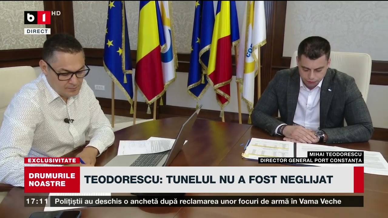 Emisiunea Drumurile Noastre B1 TV – Interviu cu directorul Portului ...