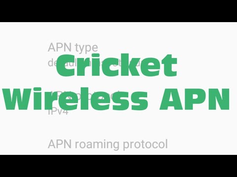 How To Add APN for a BYOD on Cricket Wireless and A Warning for Verizon Devices