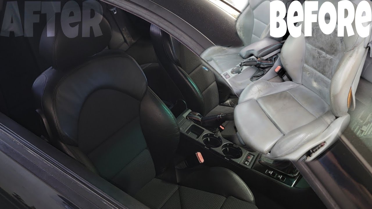 Convertering My 216k Mile E46 M3's Grey Interior To 33k Mile Impulse Cloth! Interior Transformation