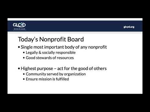Nonprofit Board 101