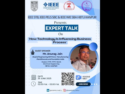 Expert Talk on "How Technology is Influencing Business Process"