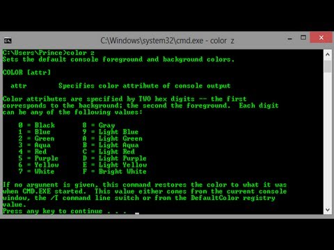 Windows 10 のコマンド プロンプトの色とフォントをカスタマイズする - IT基礎