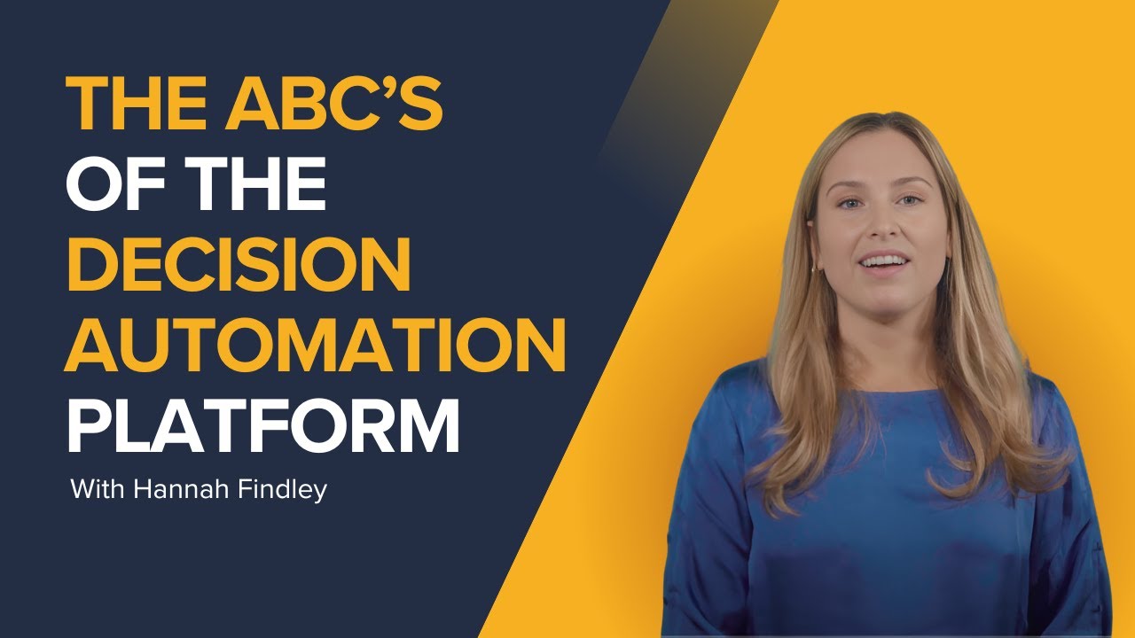 The ABC's of InRules Decision Automation Platform
