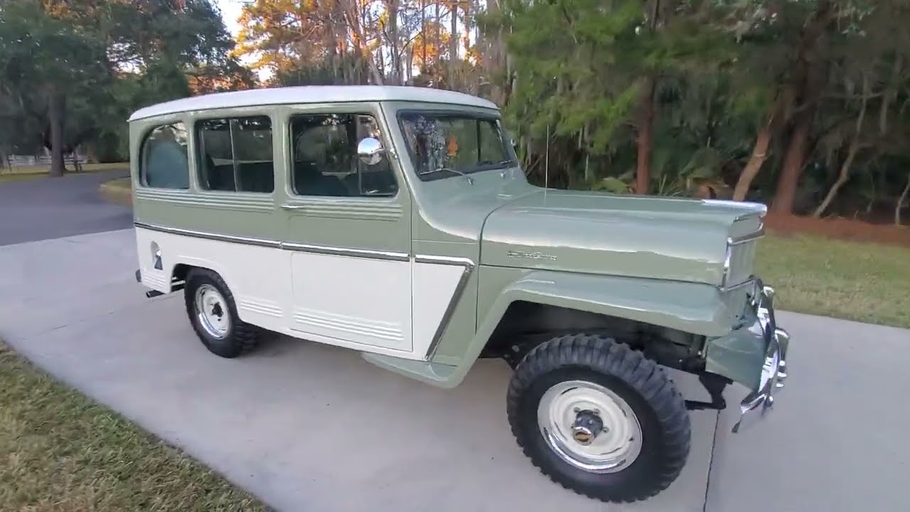 1962 Willys Jeep Utility Wagon 4×4 Walk Around